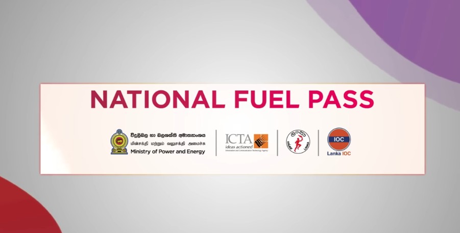 Online Registration for National Fuel Pass (QR Code) - Sri Lanka ...